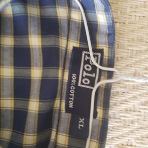 Polo Ralph Lauren | Shirts | Mens Polo Blue And Yellow Checkered Button ...